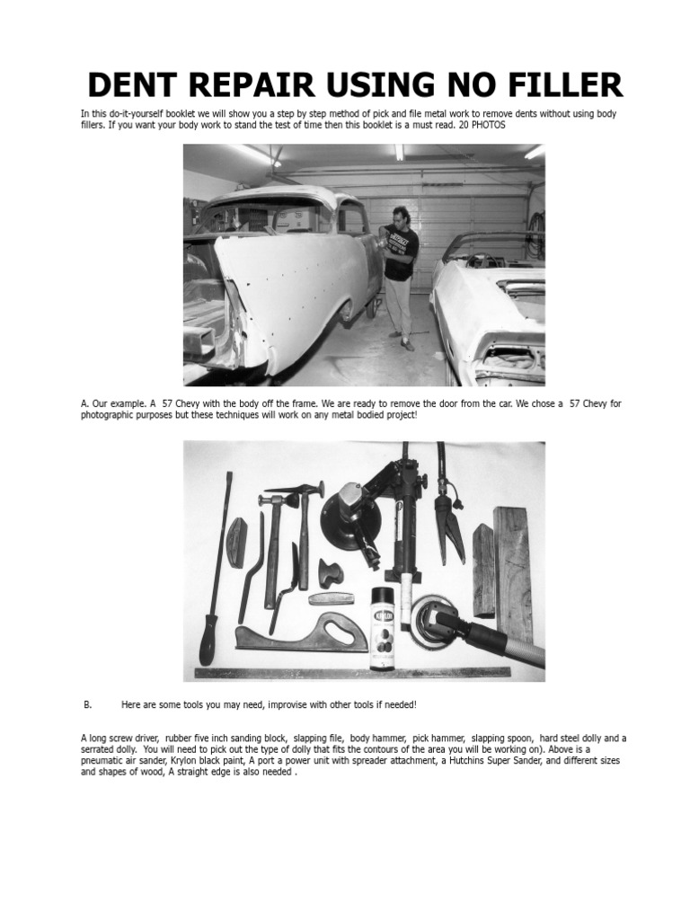 A Step-by-Step Guide to Removing Dents from Metal Body Panels Without ...