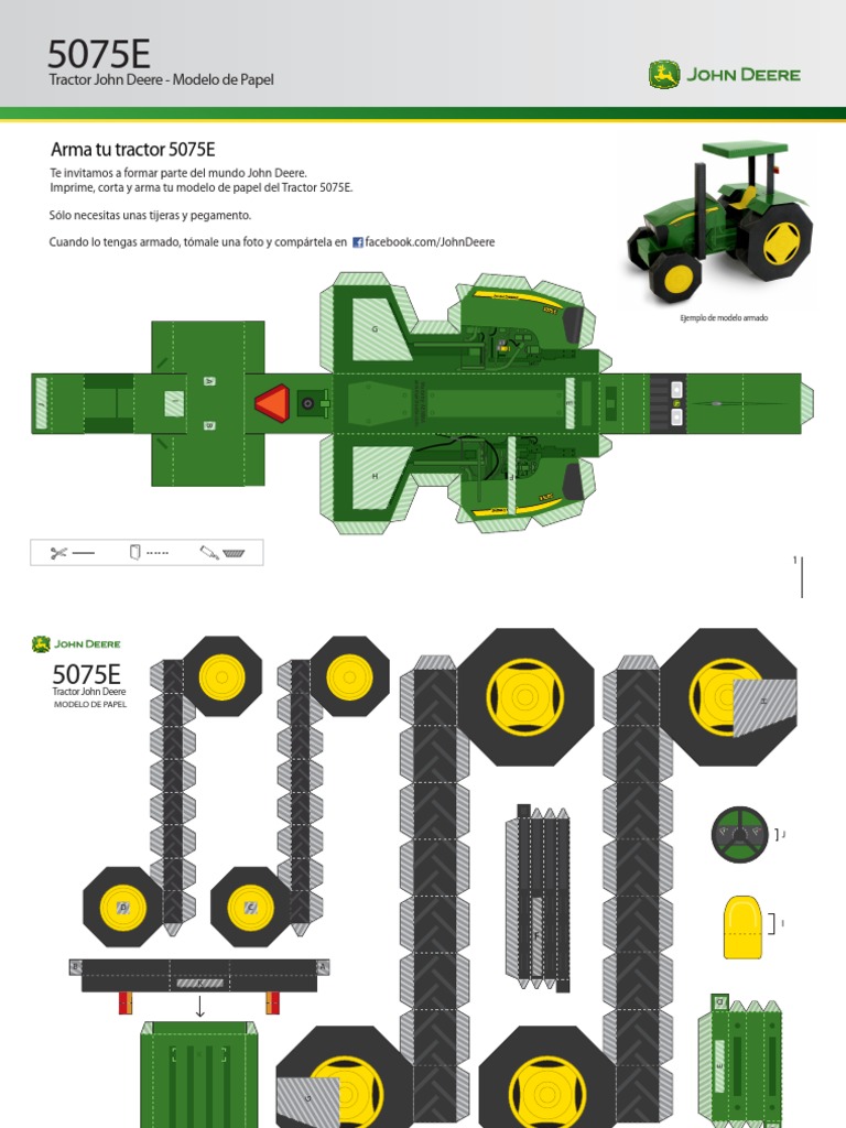 Paper - Toy Tractor Jhon Deere | PDF