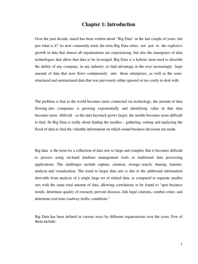 Big Data Report | Download Free PDF | No Sql | Big Data