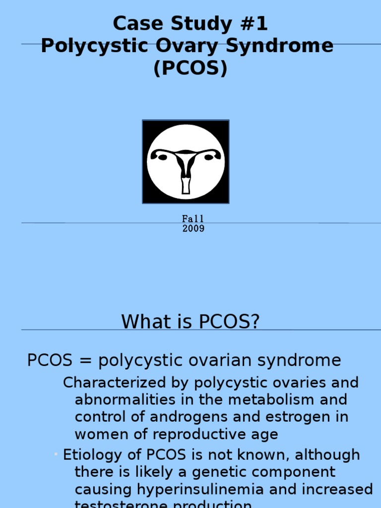 Ppt PCOS Group | Polycystic Ovary Syndrome | Endocrine System