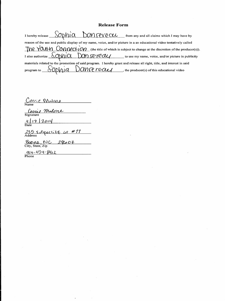 Ci 2300 Release Forms | PDF | Business | Law