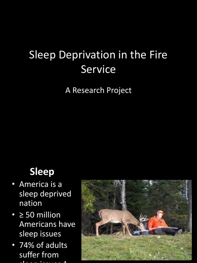 Firefighter Sleep Deprivation Study | PDF | Body Mass Index | Sleep