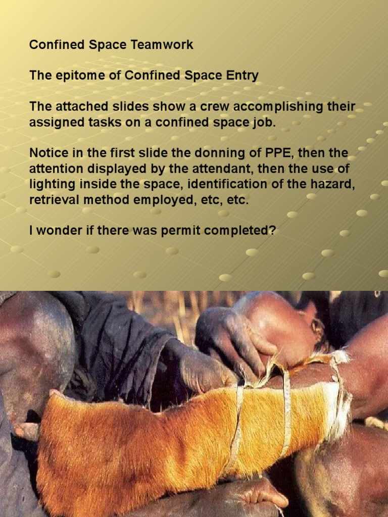 Confined Space Safety - Funny | PDF