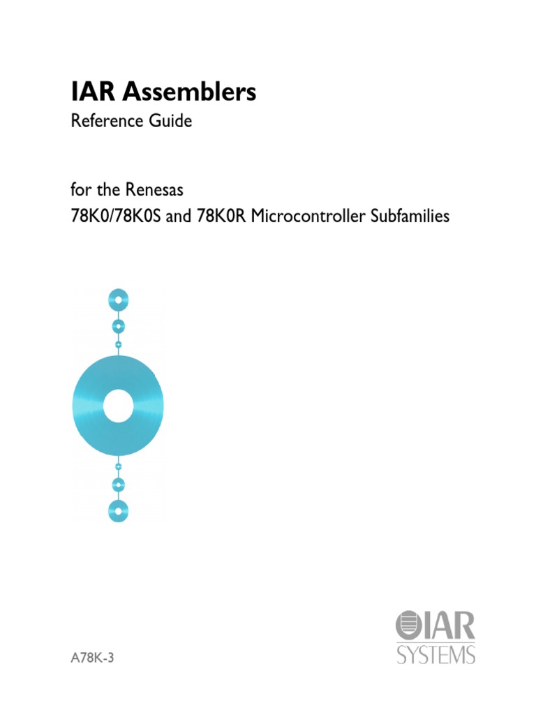Iar 78k0 Assembler Reference Pdf Assembly Language String Computer Science 
