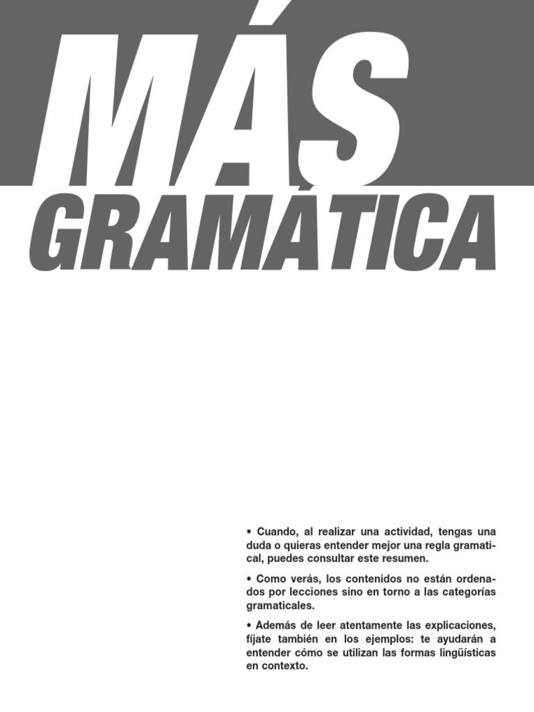 Guía de Gramática Española | PDF | Poesía
