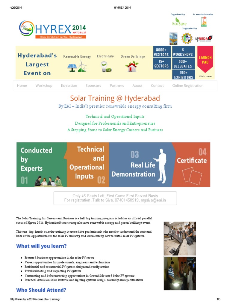 HYREX Solar Class | PDF | Photovoltaic System | Solar Energy