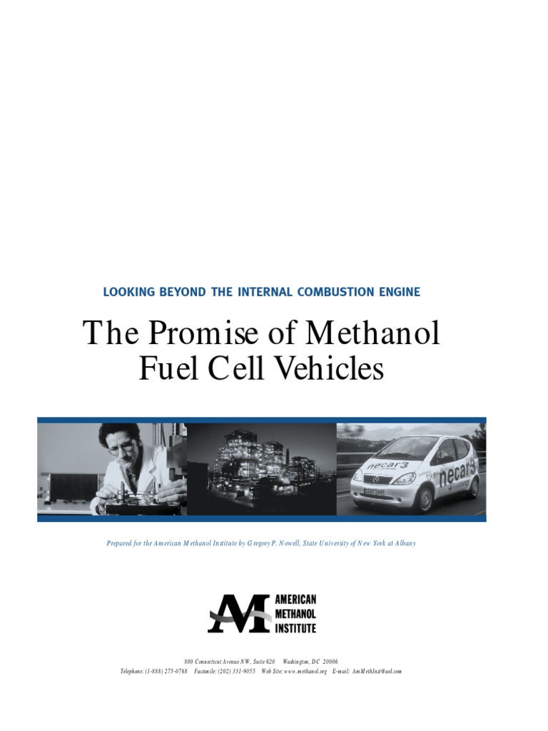 Methanol Fuel Cell Vehicles Overview | PDF | Fuel Cell | Proton ...