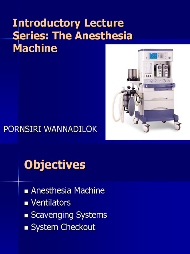 Anesthetic Machine for Student | Anesthesia | Carburetor