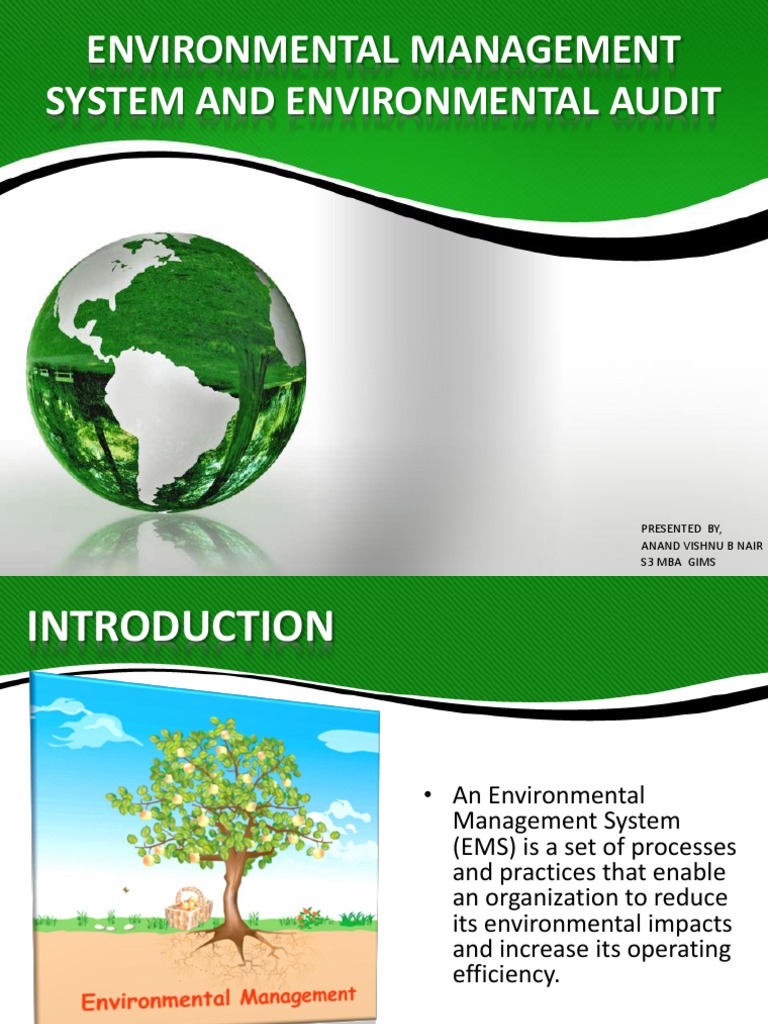 Environmental Management System and Environmental Audit | PDF | Audit ...