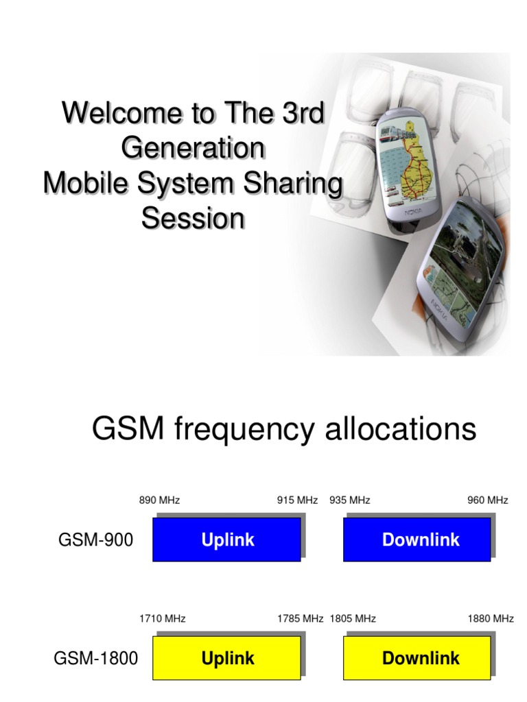 GSM and 3G Mobile System Overview | PDF | 3 G | Telecommunications