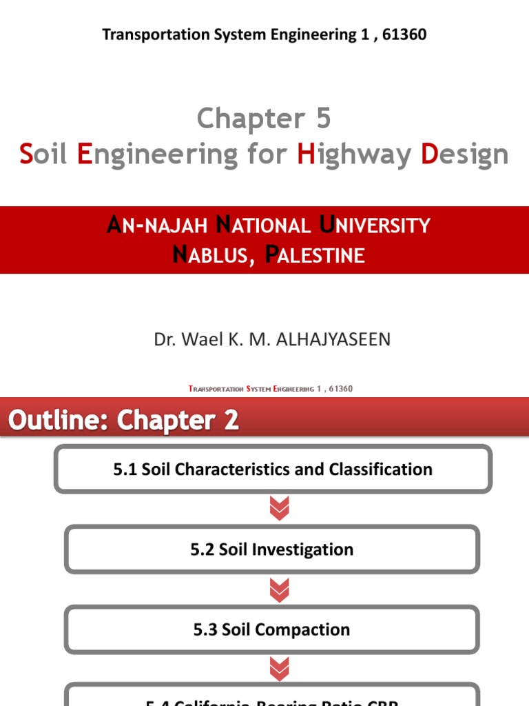 Chapter 5, Soil Engineering For Highway Design | PDF | Weathering | Soil