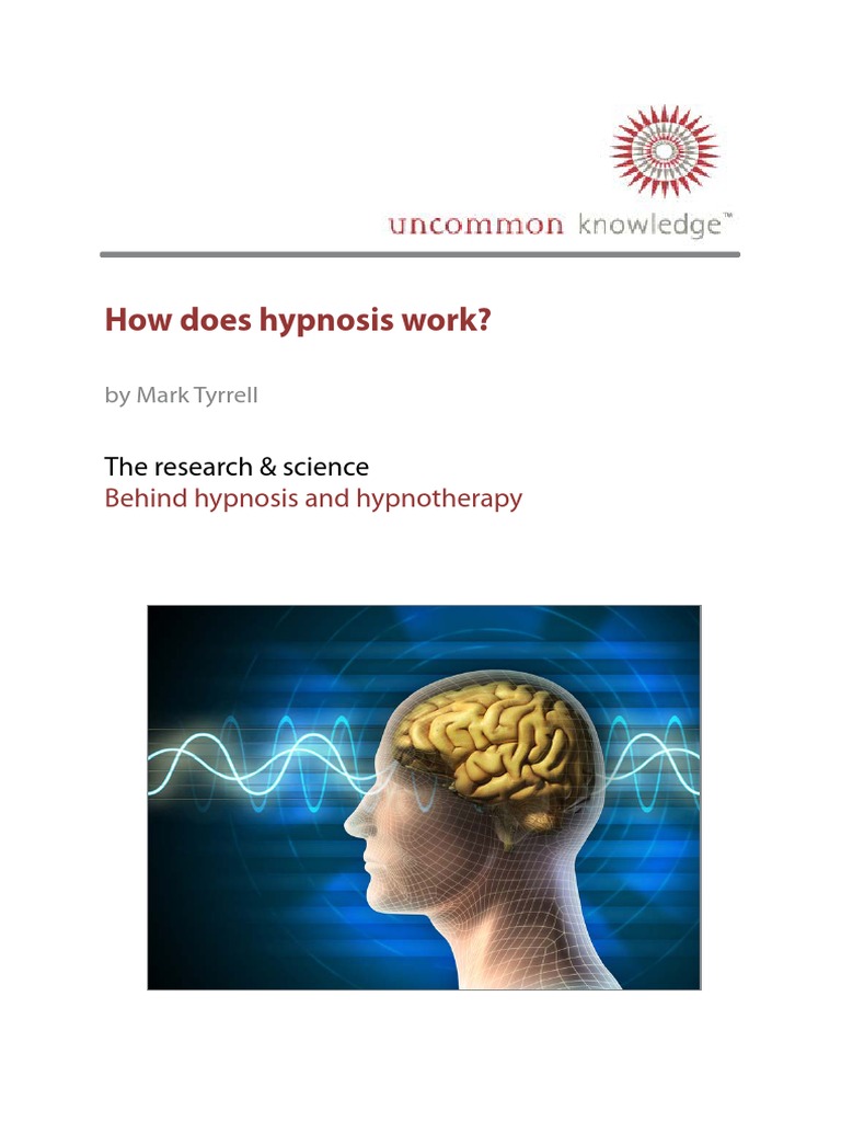 How Does Hypnosis Work Ebook Uncommon Knowledge | PDF | Hypnotherapy ...