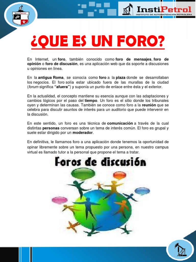 Que Es Un Foro | PDF