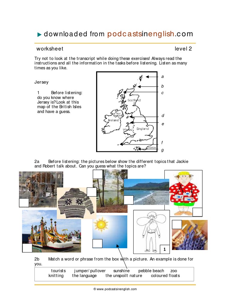 Jersey Worksheet | PDF | Semiotics | Cognition