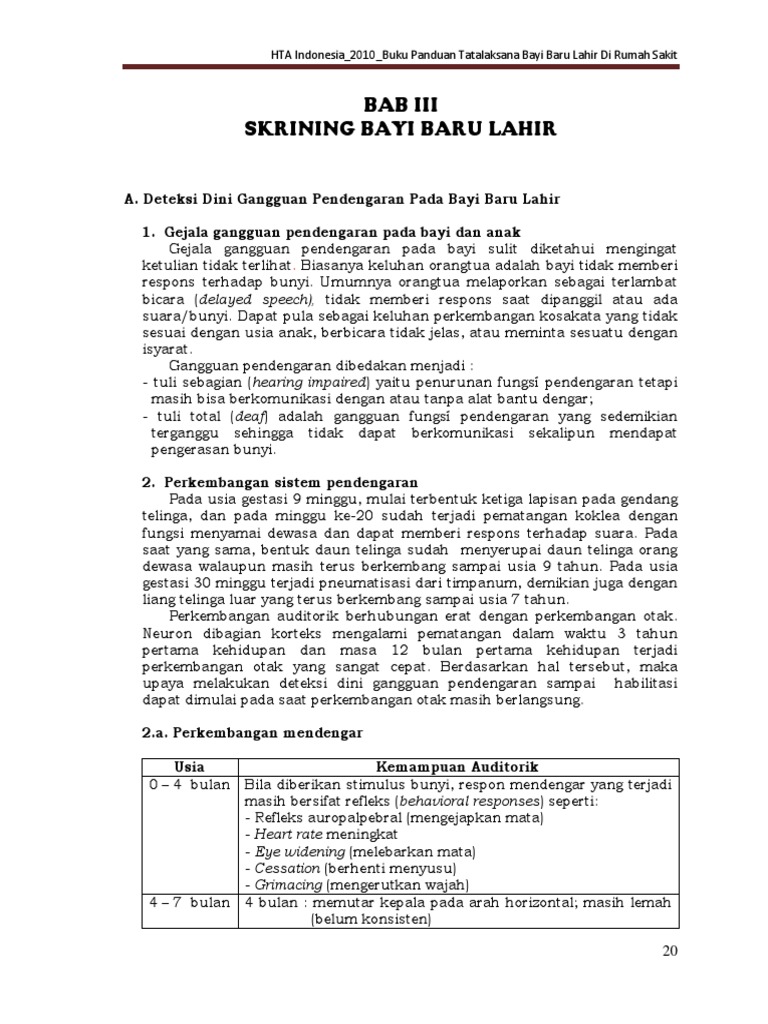 Panduan Tatalaksana Bayi Baru Lahir | PDF | Kesehatan Holistik