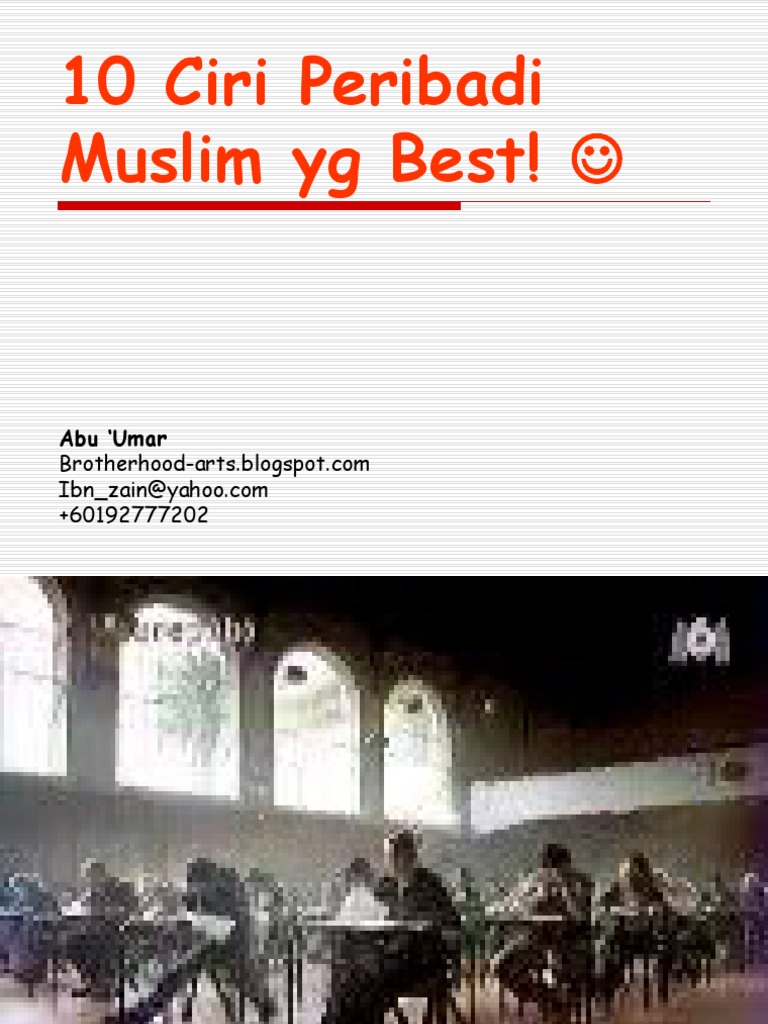 10 Muwasofat Muslim | PDF