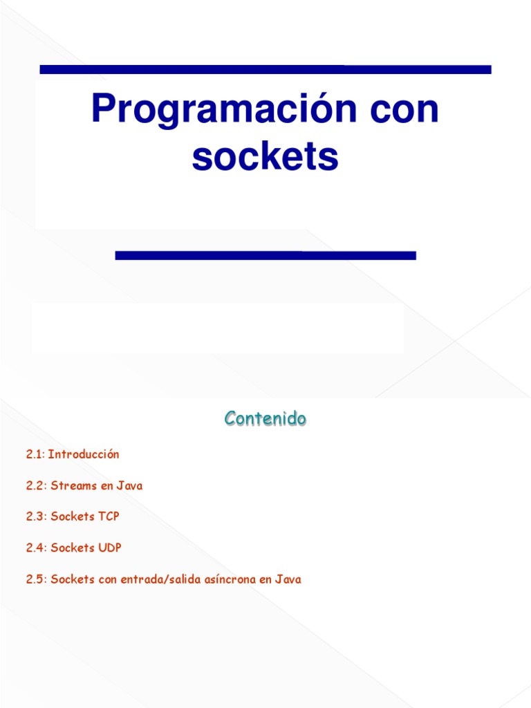 Comunicación entre procesos mediante sockets: introducción a la ...