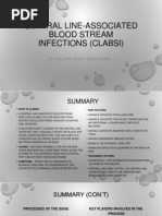 Clabsi Bundle Checklist | PDF