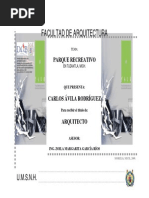 Programa Arq. Centro Cultural | PDF