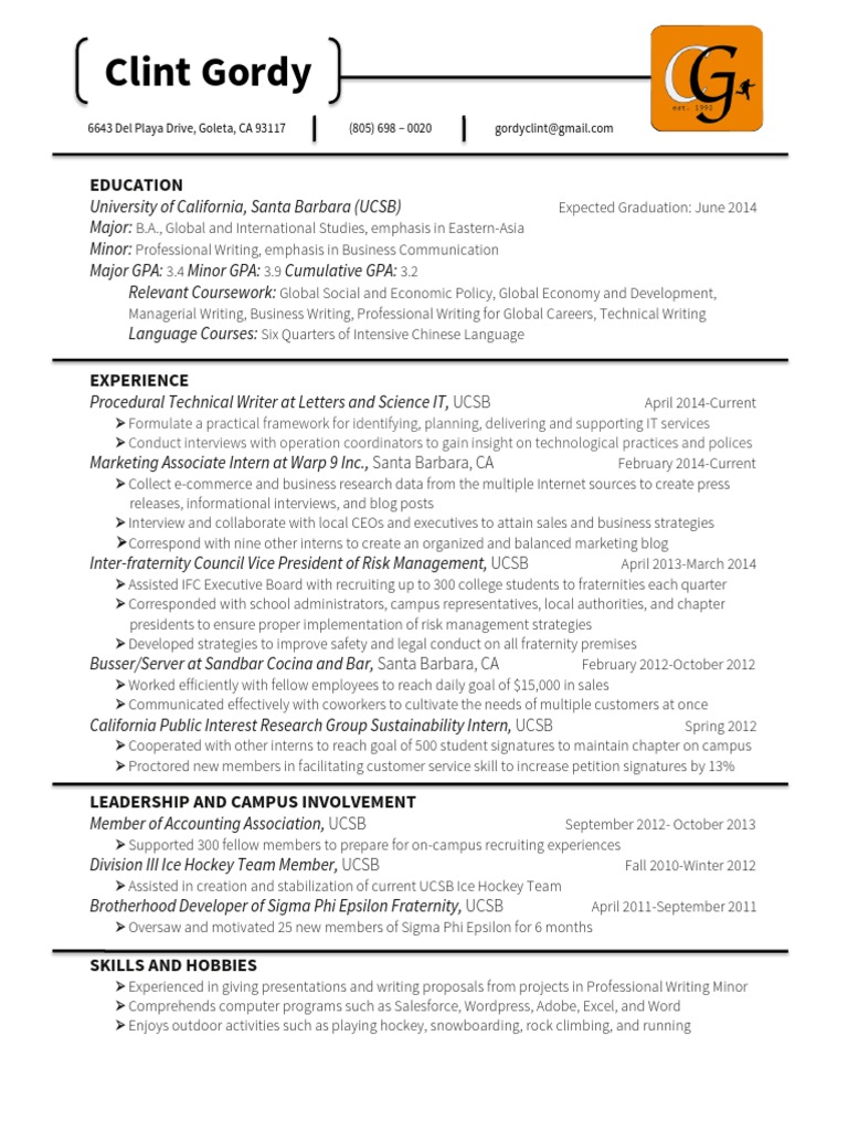 Clint's Resume | PDF | Business | Business (General)