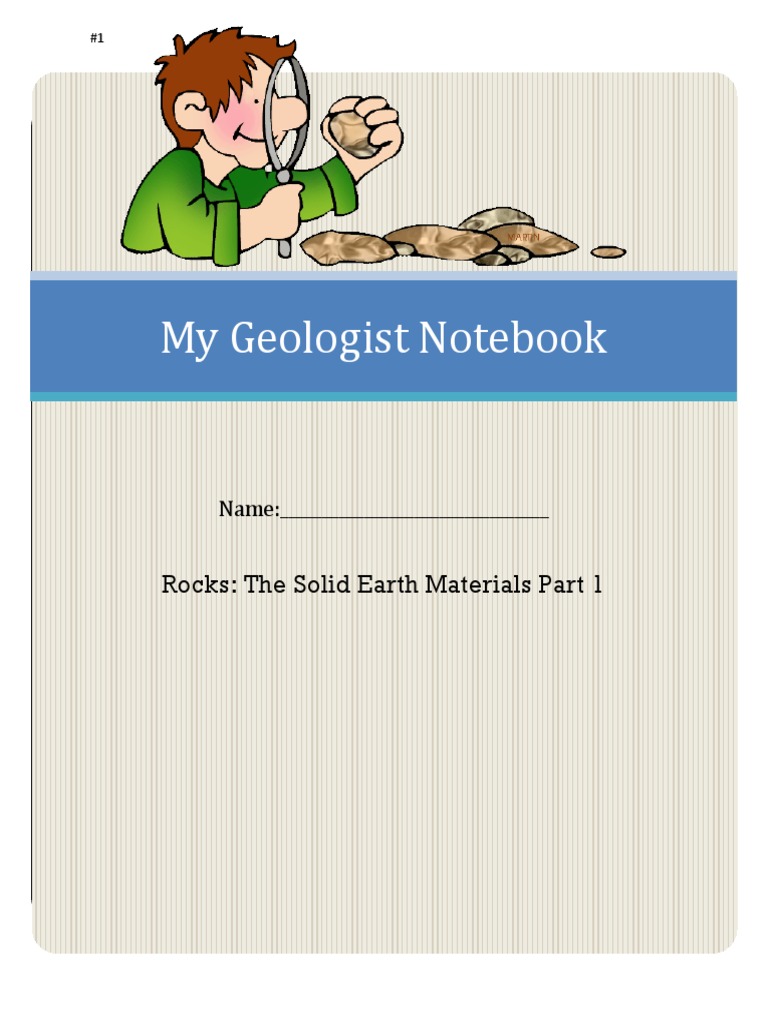 Geologist Notebook: Rock Types & Earth Layers | PDF | Magma | Rock ...