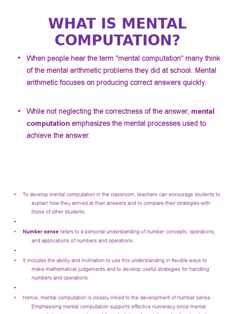 Numerical Literacy | PDF | Understanding | Teaching Mathematics