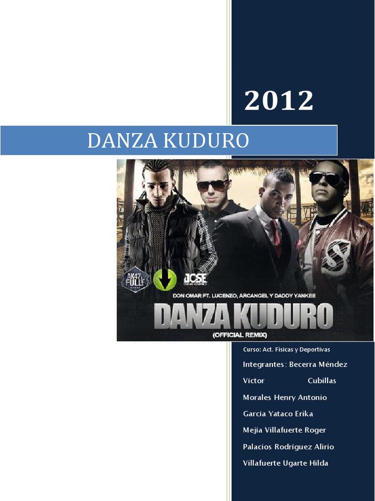 Danza Kuduro | PDF | Las artes escénicas | Entretenimiento (general)