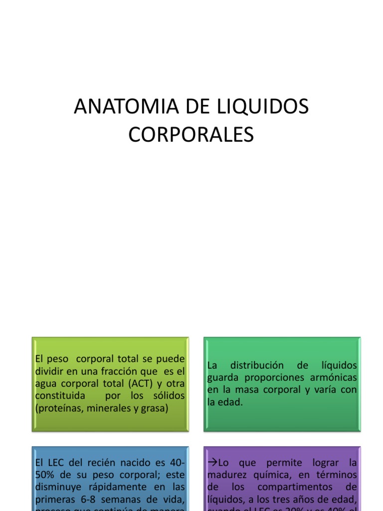 Anatomia De Liquidos Corporales Pdf Angiotensina Sodio