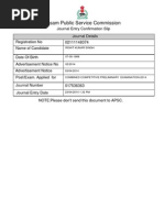 Outdoor Duty Slip Format | PDF
