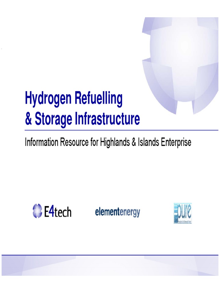 Hydrogen Refuelling & Storage Guide | PDF | Fuel Cell | Hydrogen