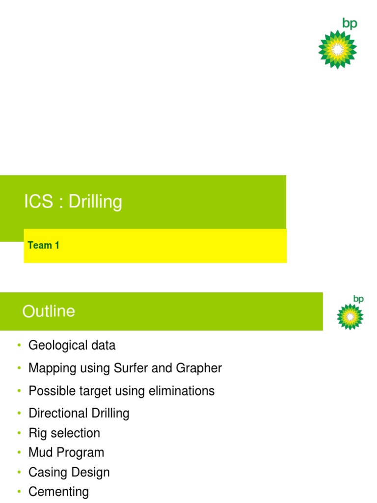 Drilling Programme | PDF | Casing (Borehole) | Oil Well