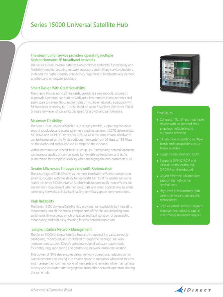 IDirect 5IF Hub | PDF | Quality Of Service | Scalability