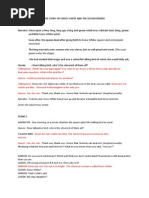 Snow White Play Script | PDF | Snow White | Grimms' Fairy Tales