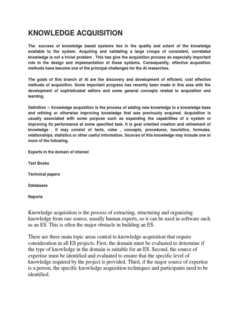 Ai KA | PDF | Expert | Artificial Intelligence