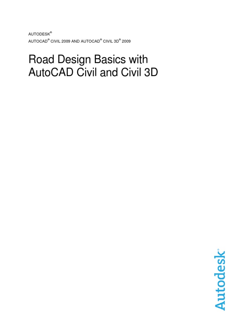 Civil 3D Road Design Basics | PDF | Autodesk | Lane