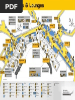 Schiphol Airport Terminal Map Guide | PDF | Business