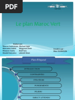 Plan Maroc Vert : Enjeux et Perspectives | PDF | Maroc | Agriculture