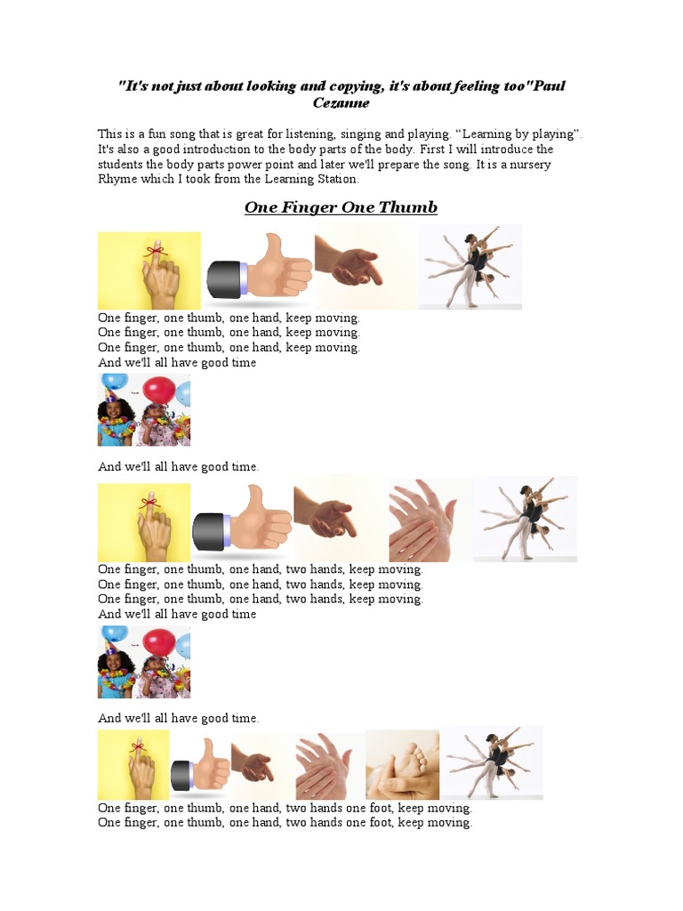 4th ENTRY, One Finger... | PDF