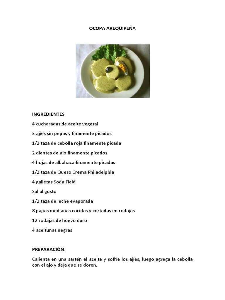 Ocopa Arequipeña Pdf