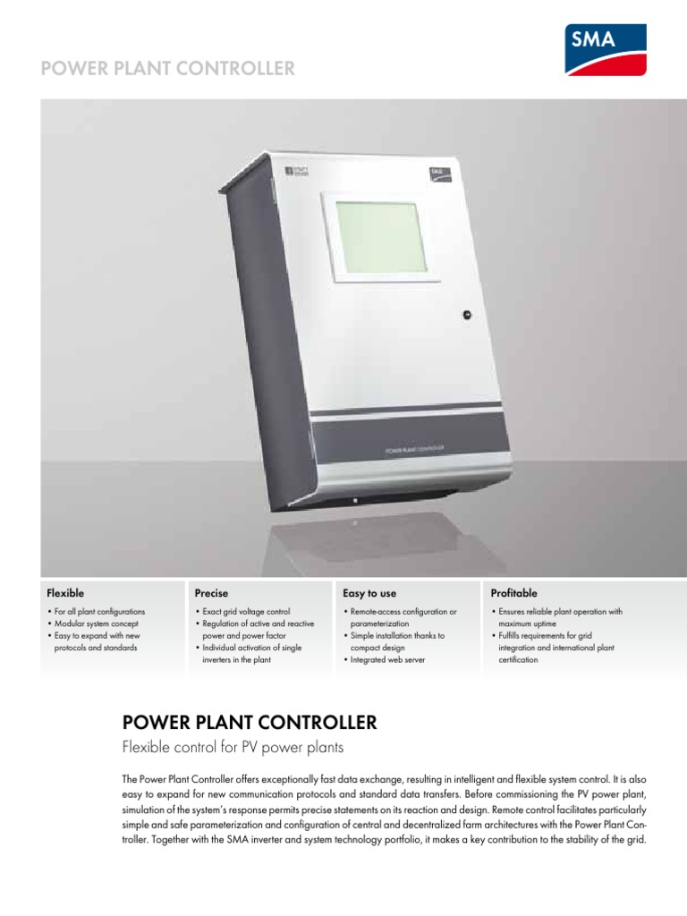 Power Plant Controler - Flexible Control For PV Power Plants ...