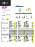 Cable Sizing Worksheet | PDF | Electrical Conductor | Fuse (Electrical)