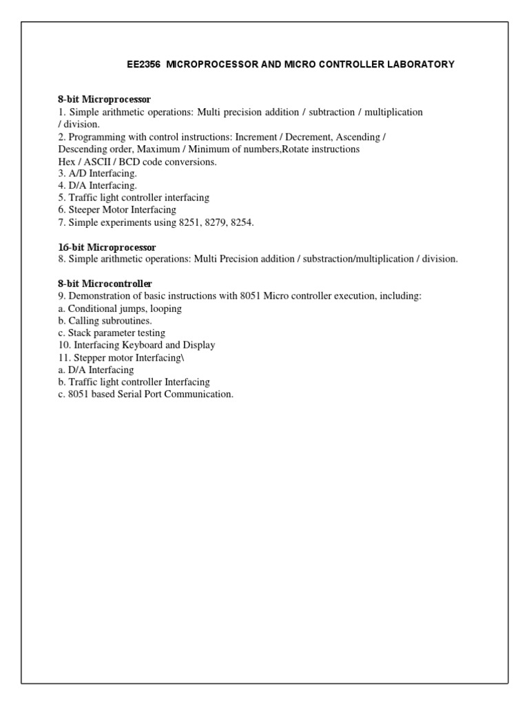 2356 | PDF | Instruction Set | Microcontroller