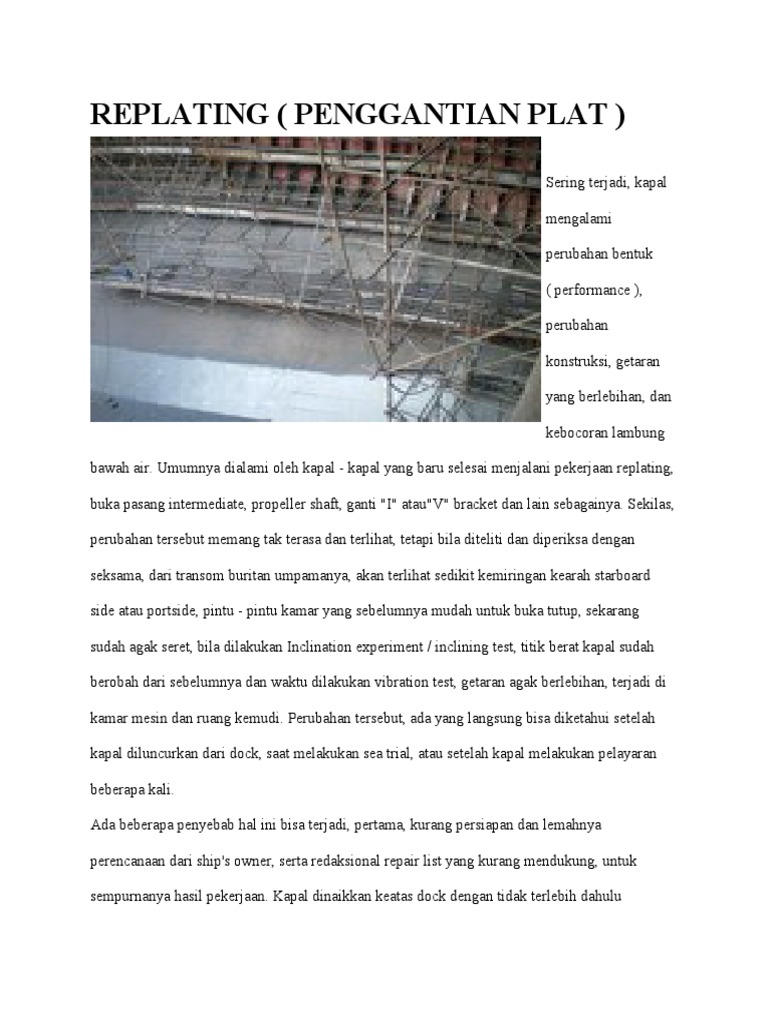 Artikel Replating | PDF | Griya & Taman