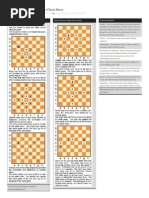 Chess Rules One Page Summary | PDF | Competitive Games | Traditional Games