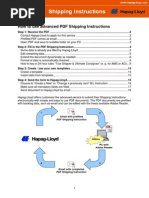 Shipping Instruction INTTRA Guide English v1501 | PDF | Cargo | Port