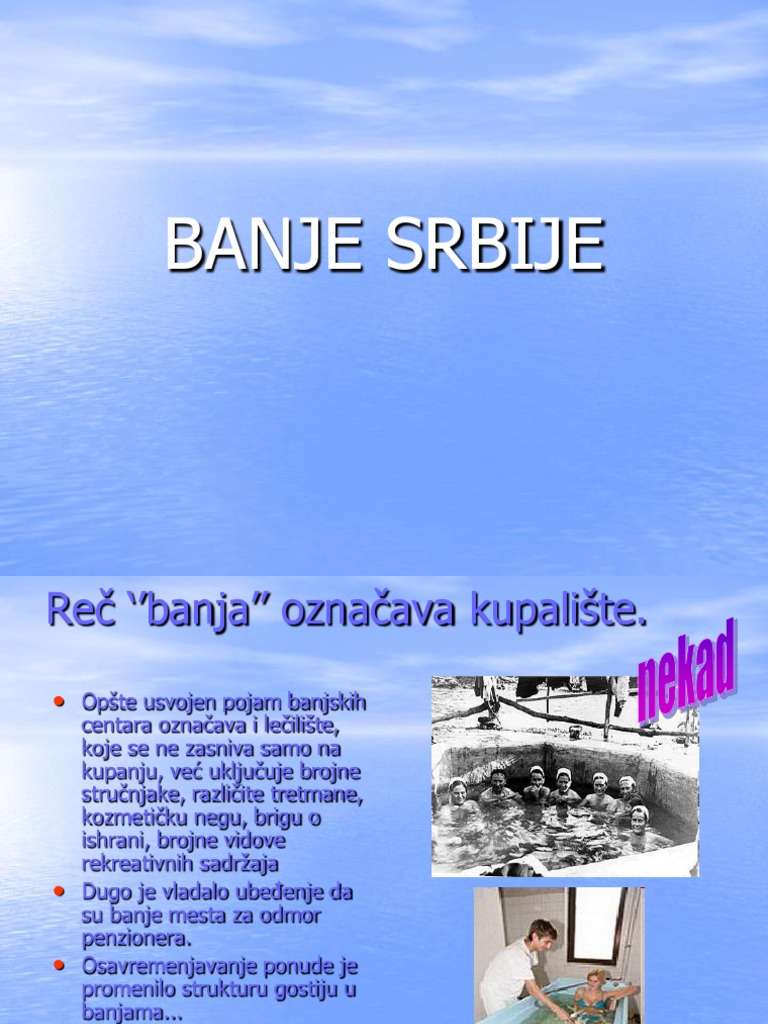 BANJE SRBIJE