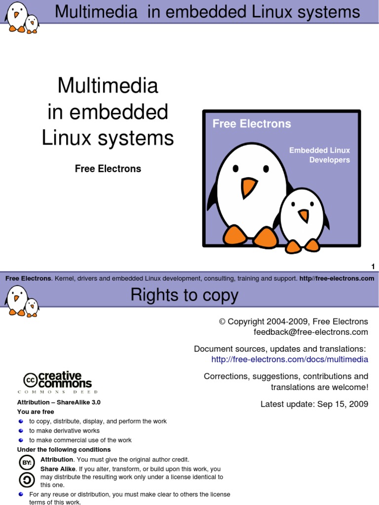 Multimedia in Embedded Linux Guide | PDF | Linux | Codec