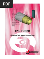 10 Ejemplos de Programacion CNC | PDF | Control numerico | Programación ...