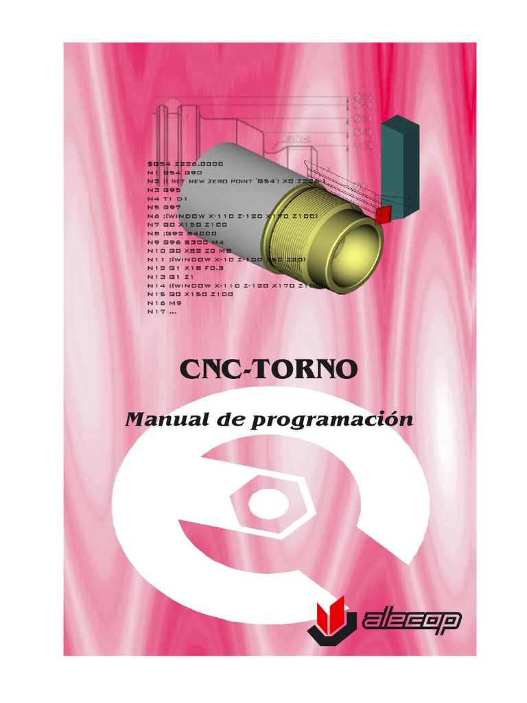 Manual Programacion CNC Torno | PDF | Sistema de coordenadas ...