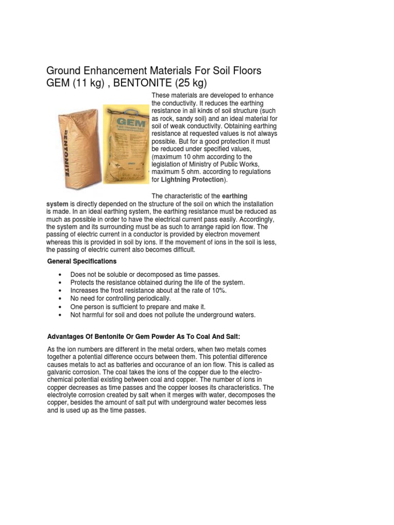 Grounding Solutions for Engineers | PDF | Concrete | Soil